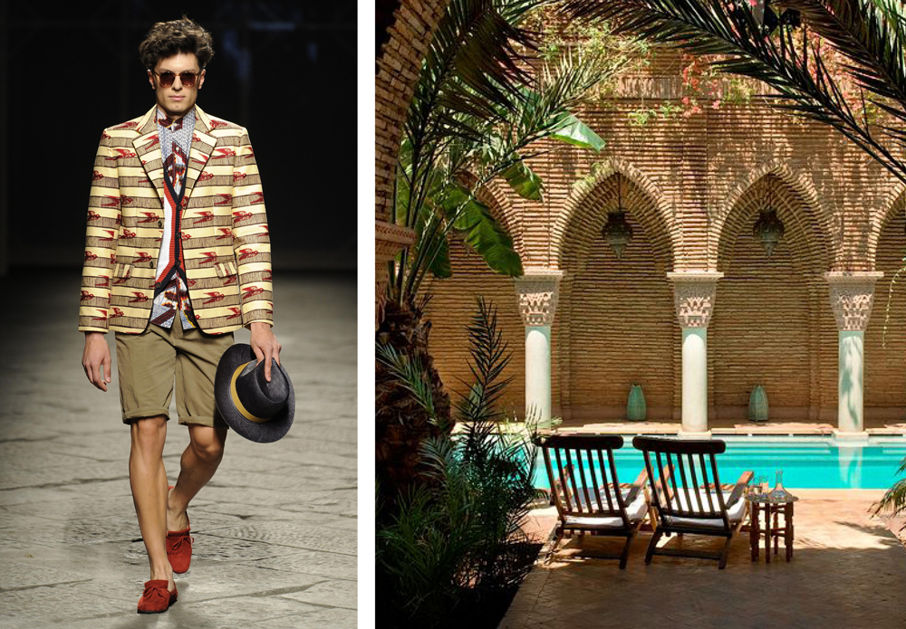 La moda uomo incontra lo stile di Marrakech - Iconmagazine