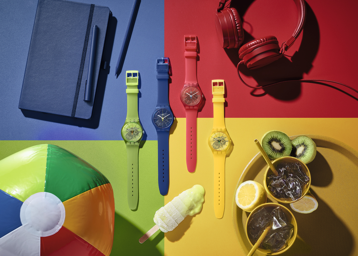 Swatch Essential, i nuovi orologi colorati dell'estate 2020 - Iconmagazine