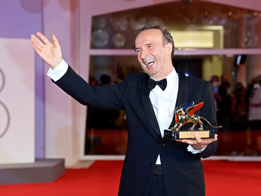 Roberto Benigni e Jamie Lee Curtis, Leoni d’Oro (alla carriera ...