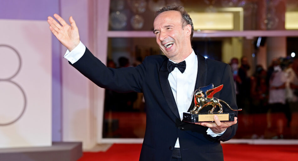 Roberto Benigni e Jamie Lee Curtis, Leoni d’Oro (alla carriera ...