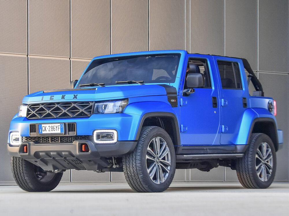 Ickx K2, il nuovo fuoristrada dal design aggressivo arriva in Italia