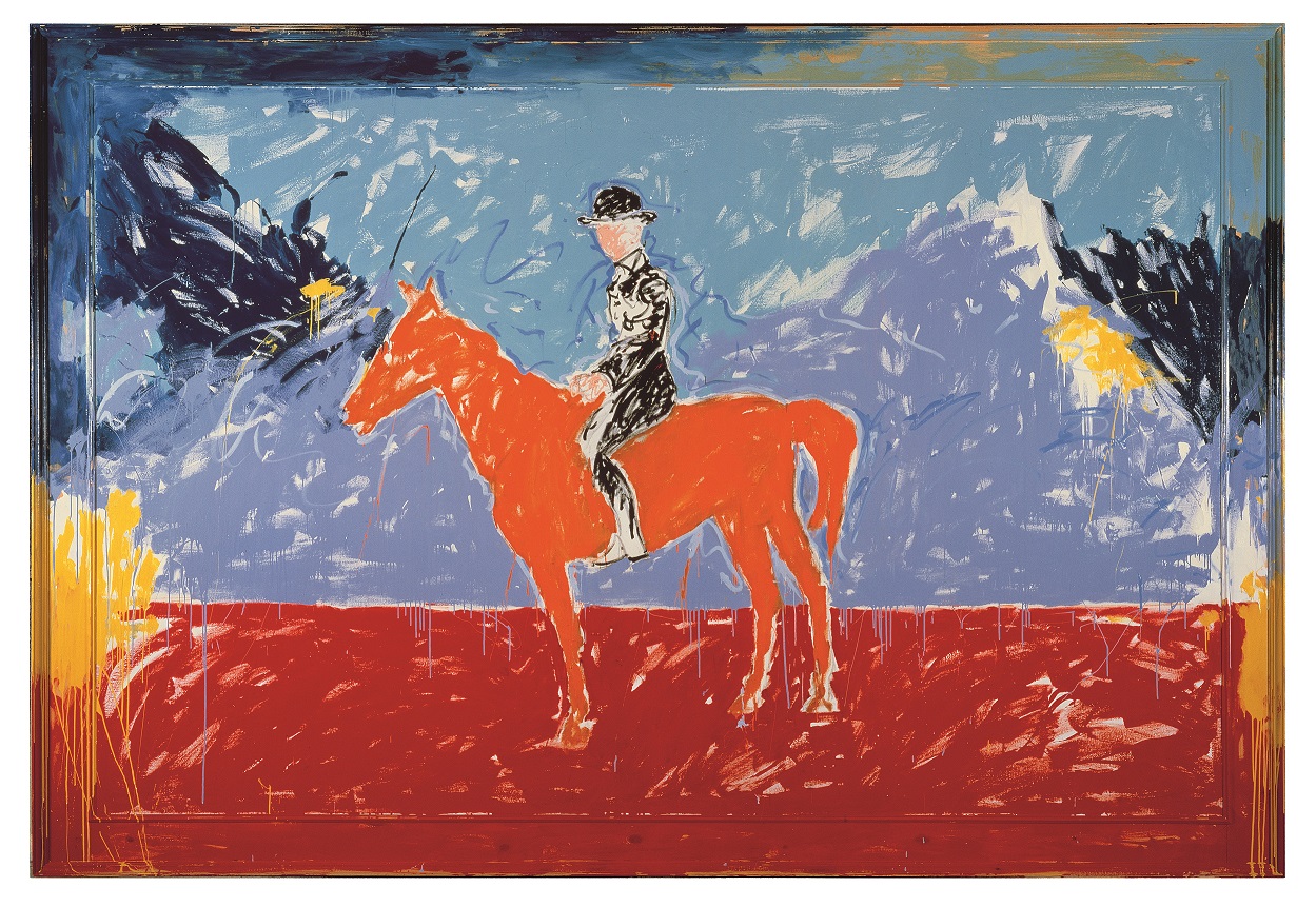 La gioia come pittura nella mostra di Mario Schifano a Napoli ...