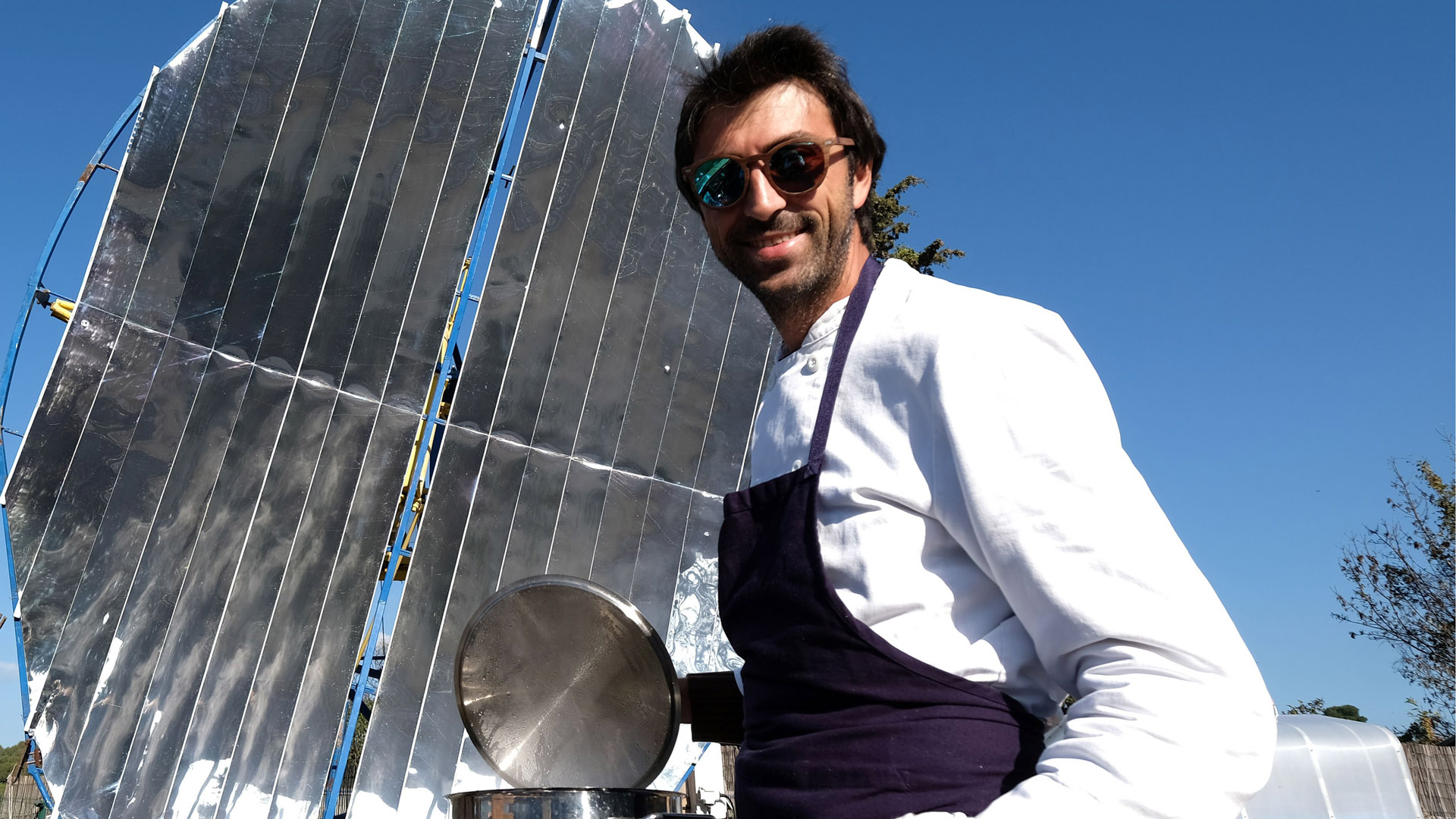 Intervista a Pierre-André Aubert, lo chef che cucina con il sole