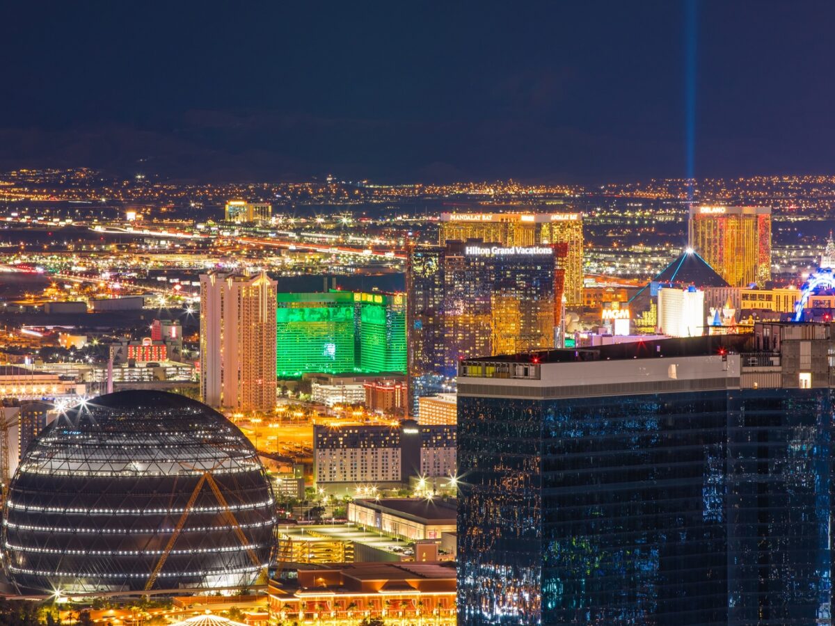 The Sphere: la più grande struttura sferica del mondo a Las Vegas ...