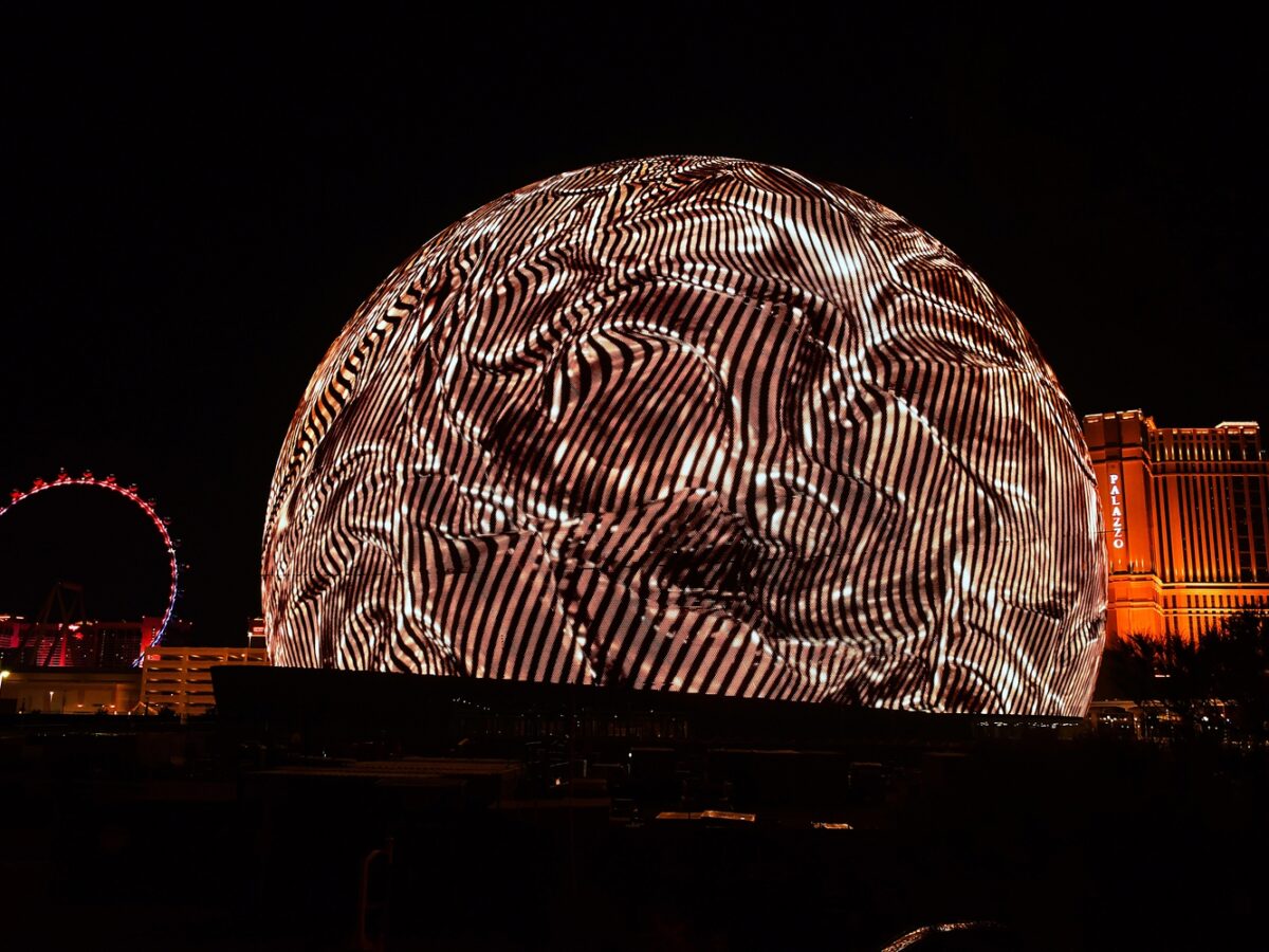 The Sphere: la più grande struttura sferica del mondo a Las Vegas ...