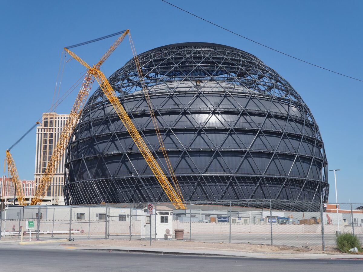 The Sphere: la più grande struttura sferica del mondo a Las Vegas ...