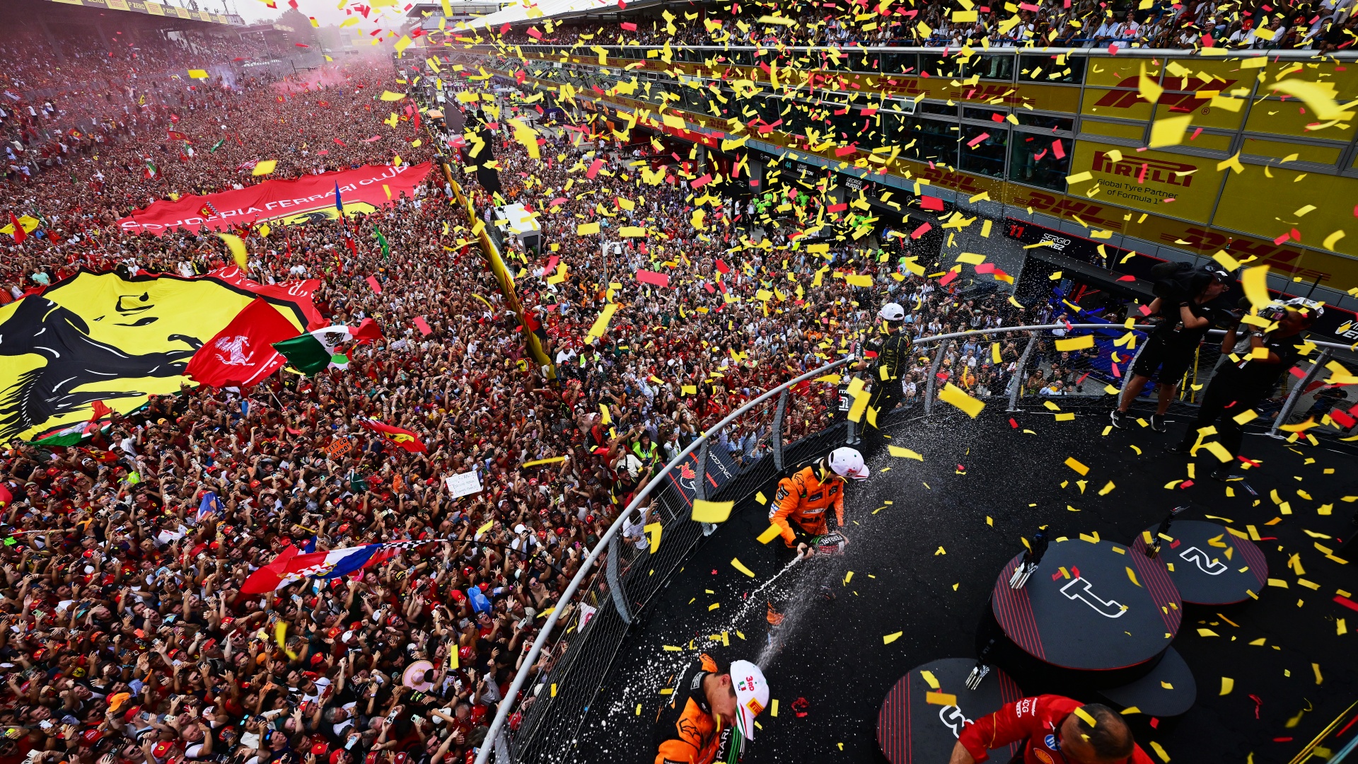 GP F1 Italia 2025: gli orari TV su Sky e TV8